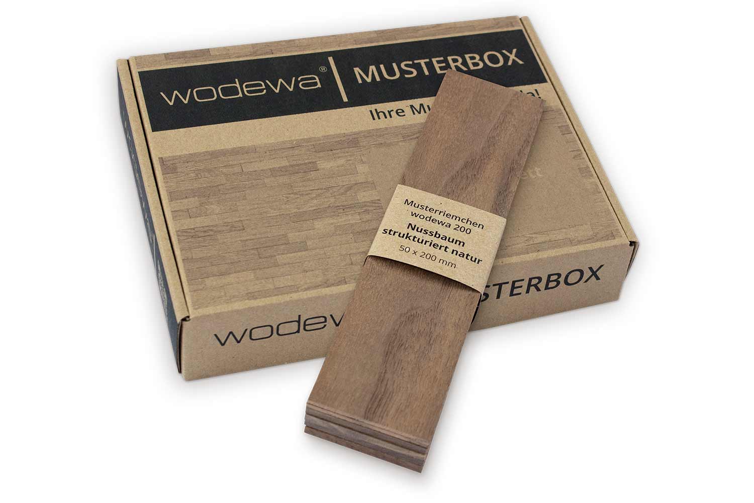 Sample wodewa 200 I Walnut structured untreated | Walnut, textured ...